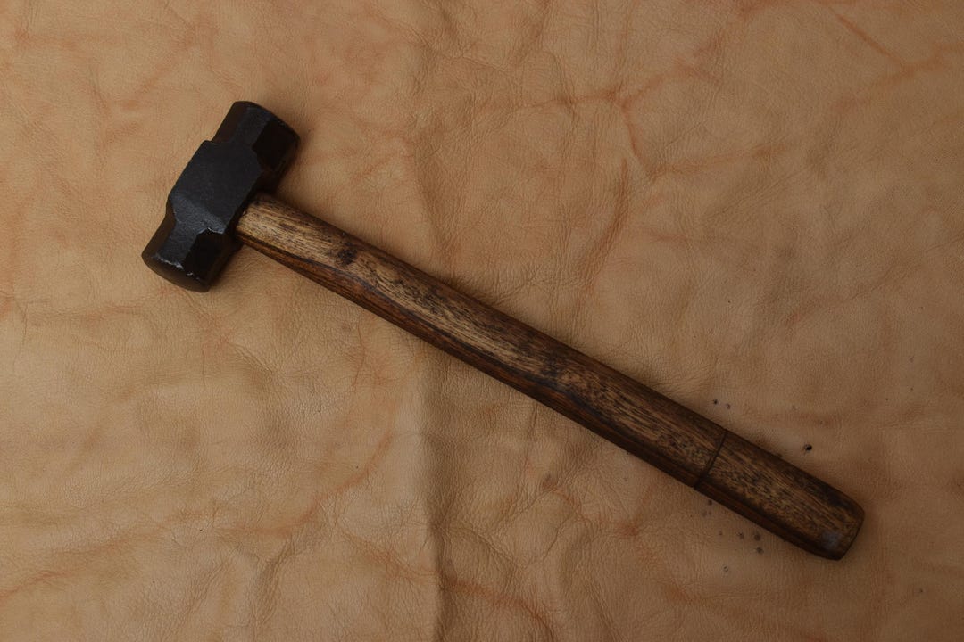 Handmade Blacksmith Hammer Iron Wood Working Double Head Tinsmith ...