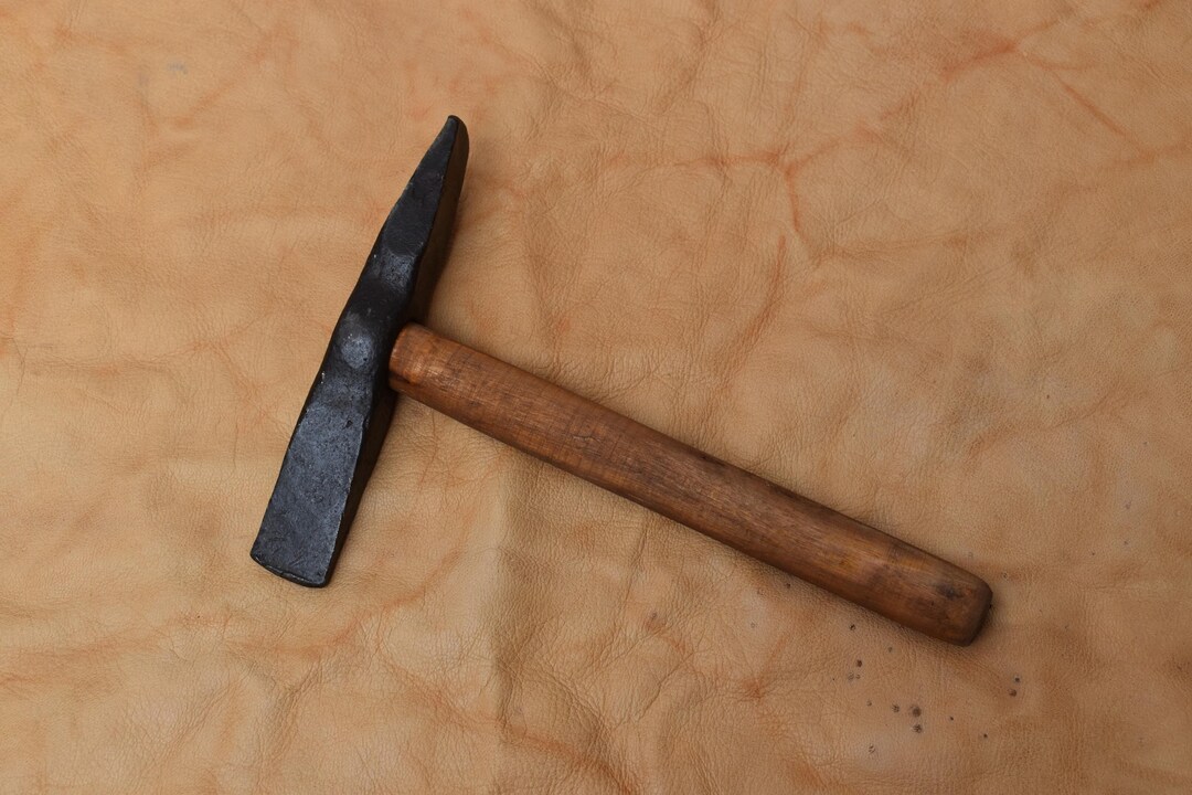 Blacksmith Handmade Hammer Iron Wood Working Double Head Tinsmith ...