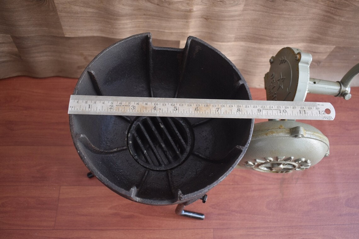 Vintage Style Coal Forge Furnace Blacksmith's Forge With Hand Blower ...