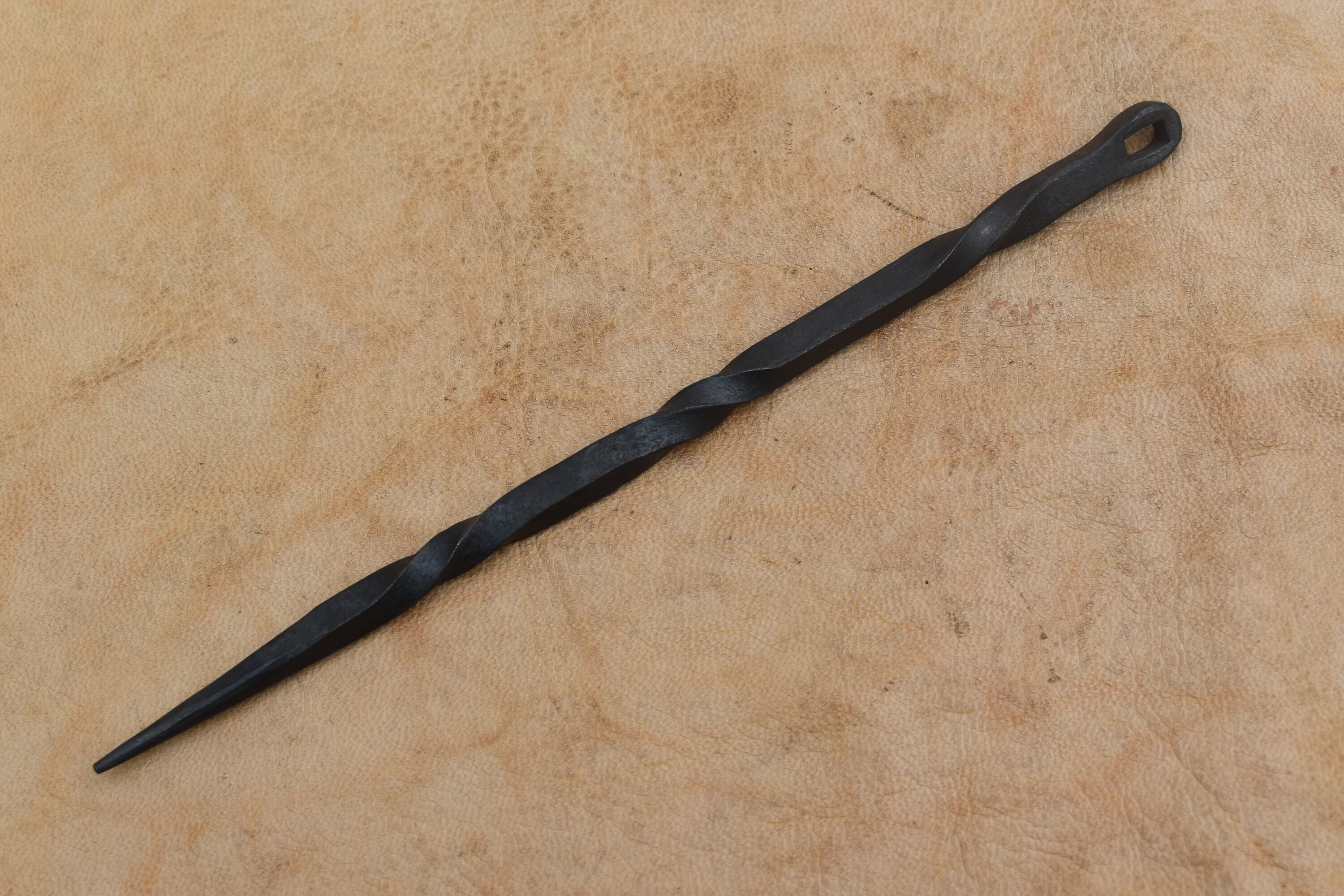Handmade Vintage Blacksmith Iron Spike Hand Forged Fid Spiral Sailing ...
