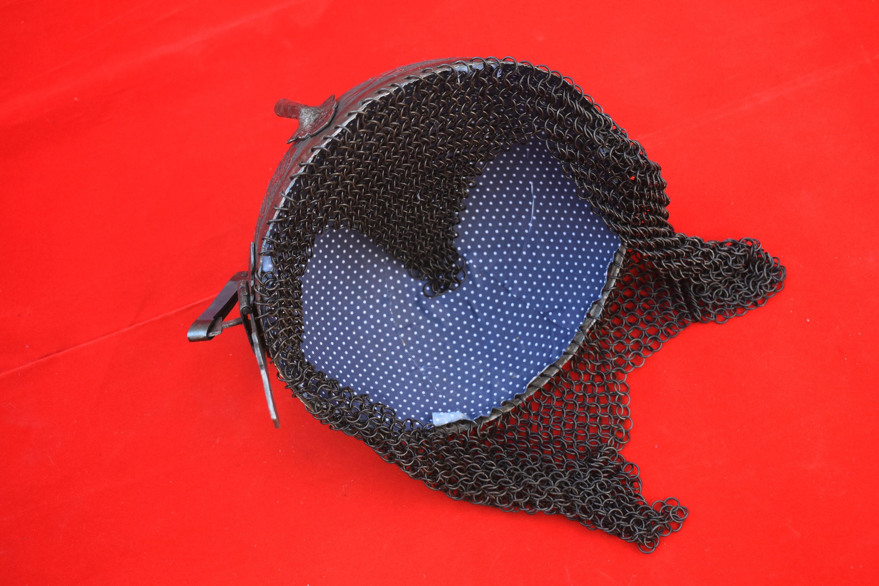 Vintage Mughal Islamic Iron Kufic Helmet Khula Khud Helmet - Etsy