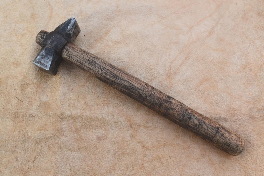 Handmade Blacksmith Hammer Iron Wood Working Square Head Tinsmith Hammer Tool - Etsy