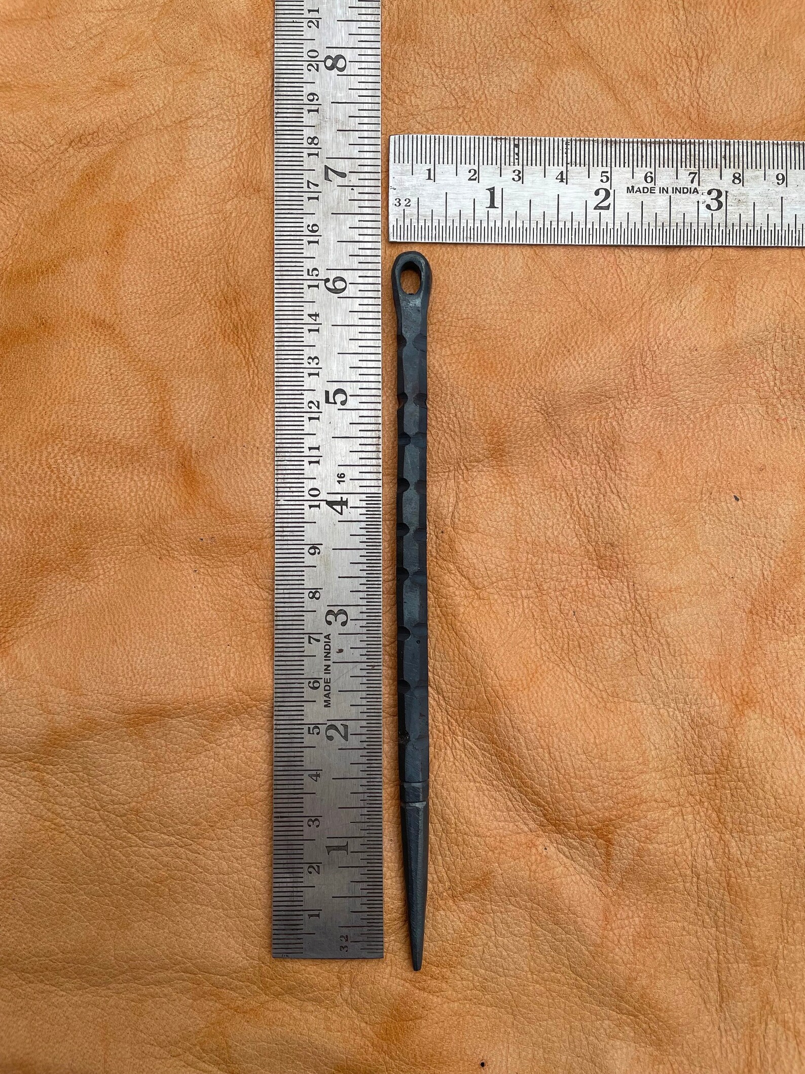 Vintage Iron Handmade Spike Hand Forged Blacksmith Fid Spiral Sailing ...