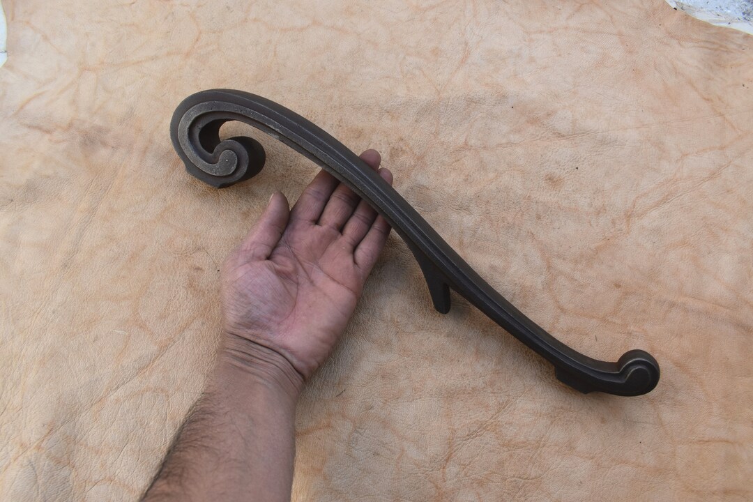 Vintage Cast Iron Large Victorian Door Gate Door Handle Vintage Pull ...