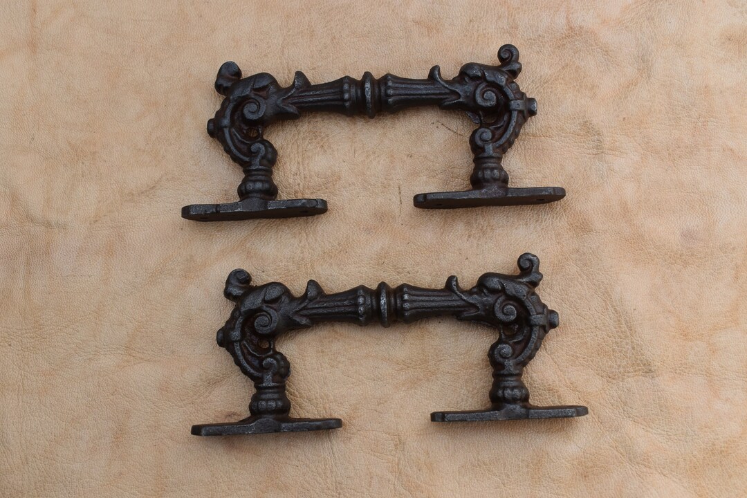 Cast Iron Dragon Door Gate Handle Vintage Door Cast Pull Handle Home ...