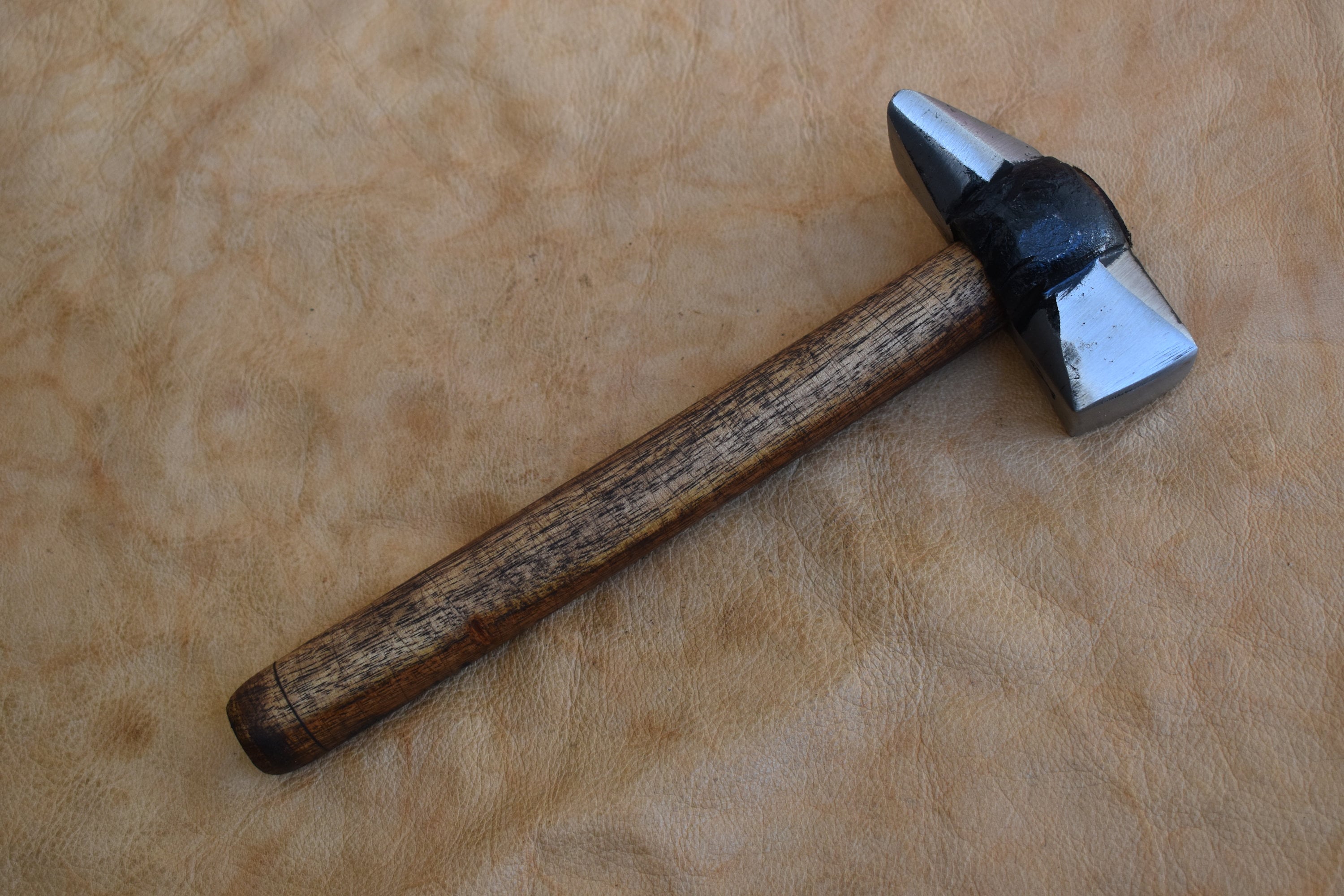 Blacksmith Hammer Iron Handmade Wood Working Square Head Tinsmith ...