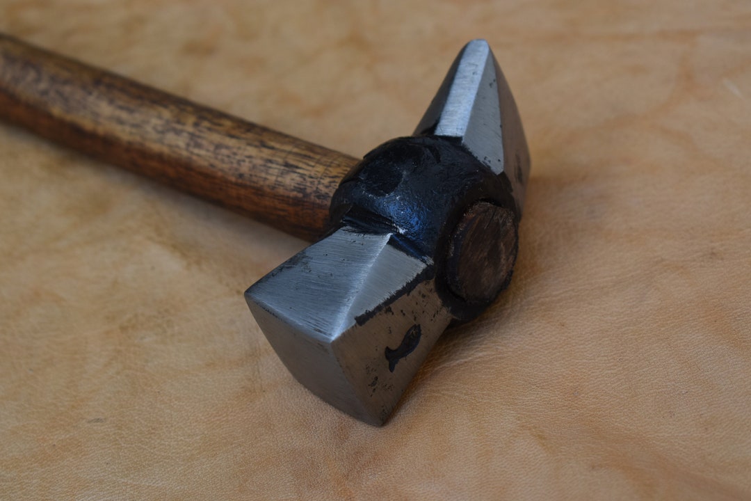 Blacksmith Hammer Iron Handmade Wood Working Square Head Tinsmith ...