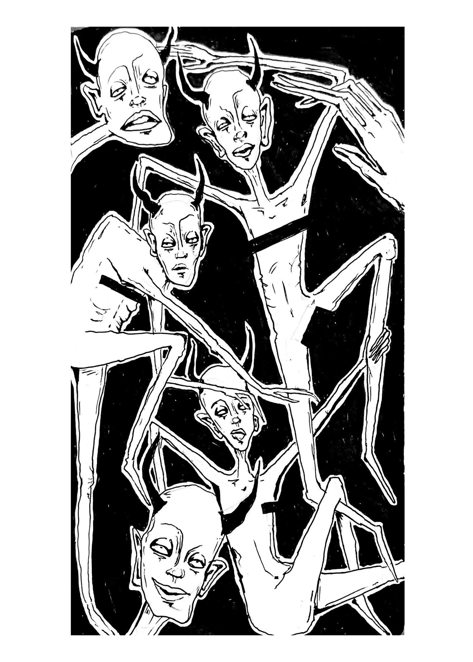 Printable Artwork devils Dance - Etsy