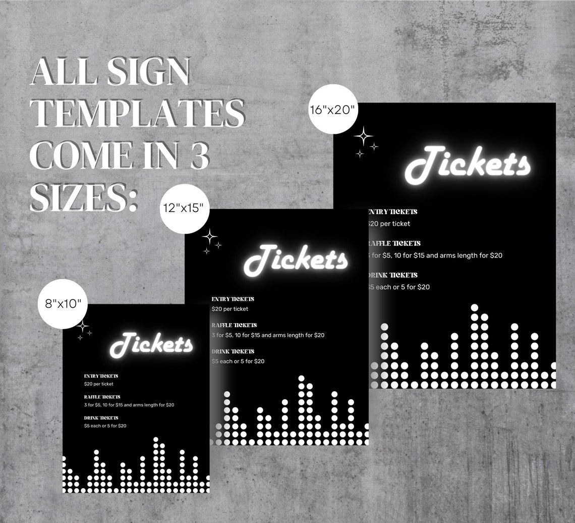 Stag and Doe Editable Sign Bundle Disco Theme Jack and Jill Wedding ...