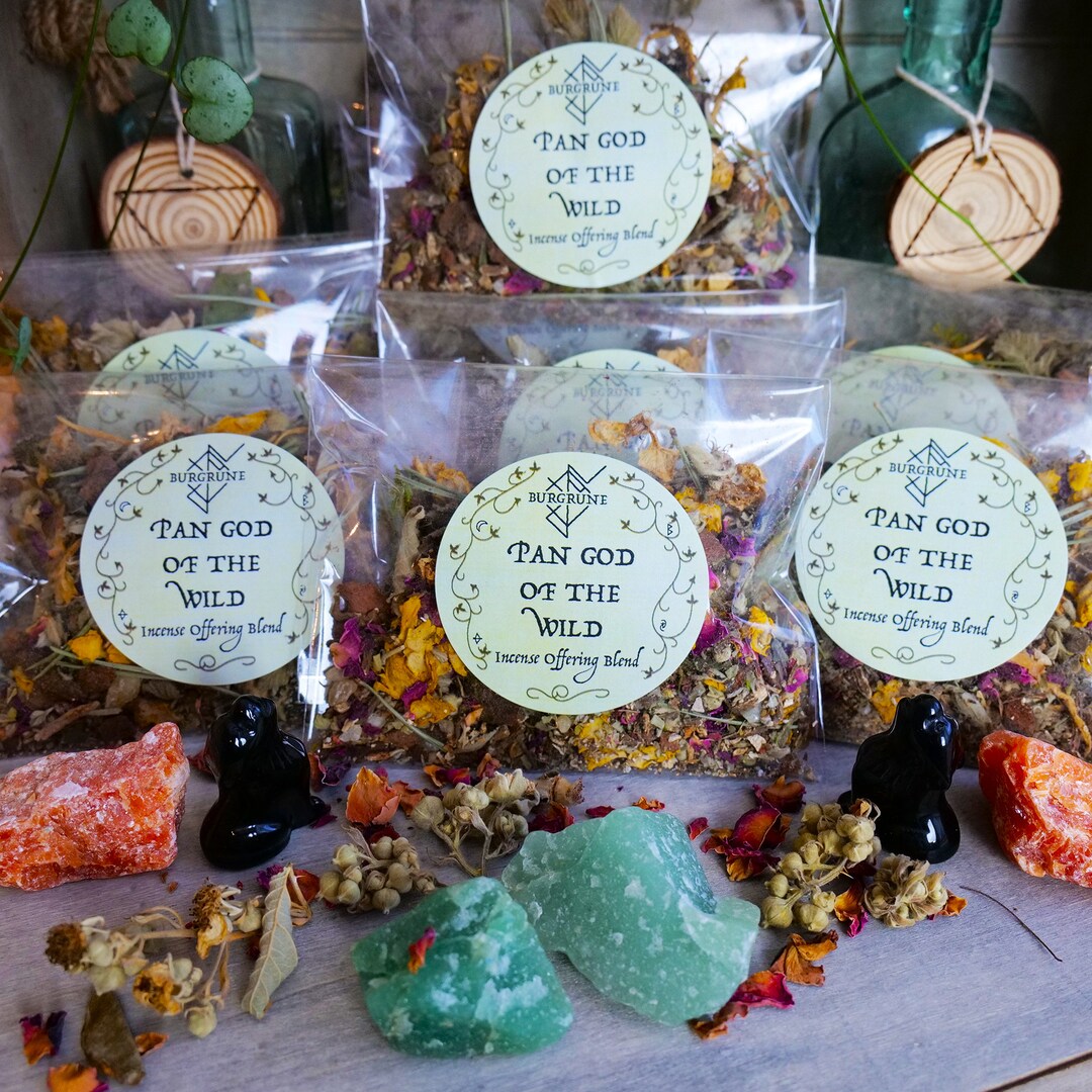 Altar Offering Blends for Spring Deities: Pan God of the Wild - Etsy UK
