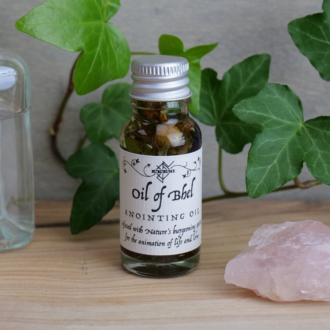 Oil of Bhel Herbal Anointing Oil for Spells of Faerie Magick and ...