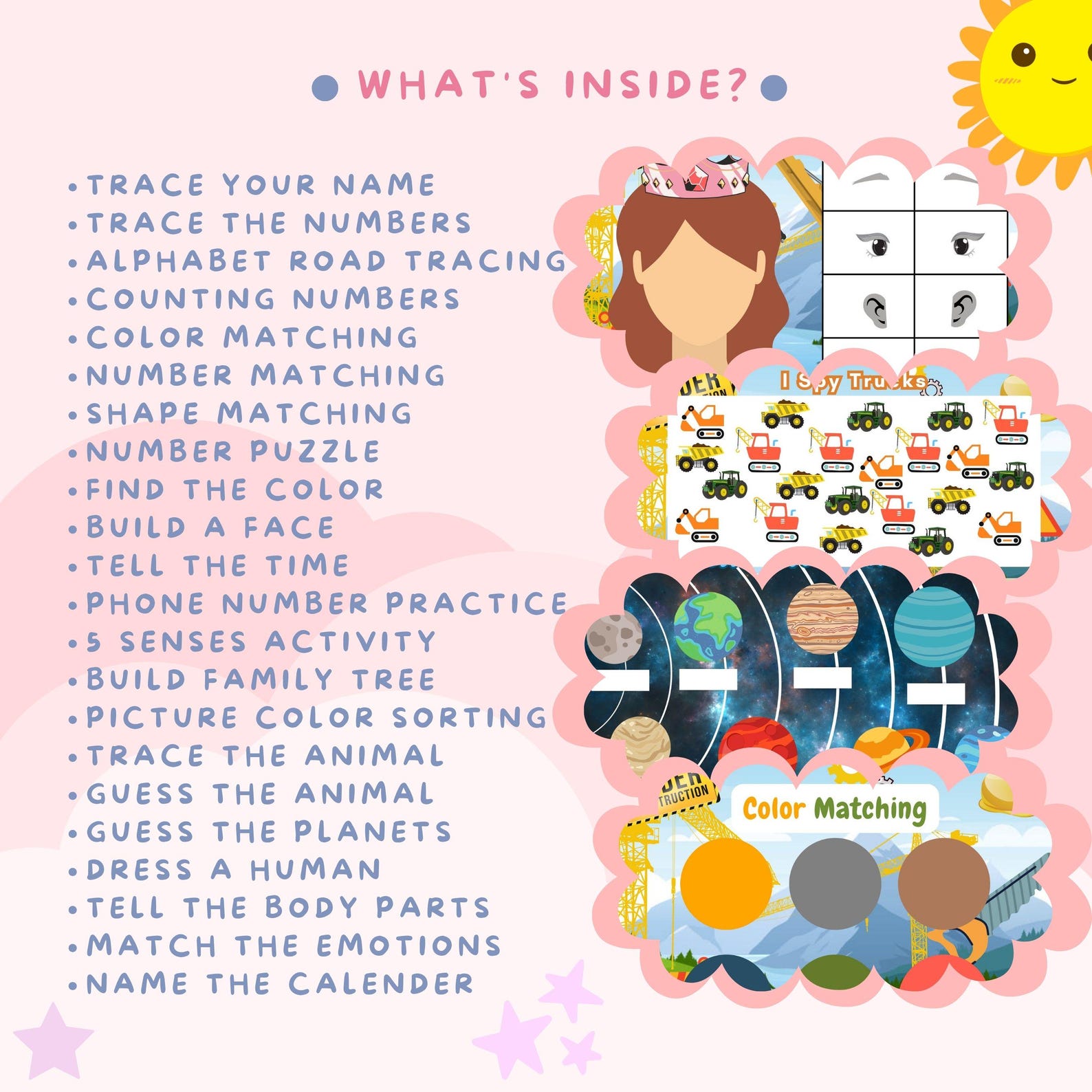 Editable Animal -themed Busy Book for Kids | Printable Preschool ...