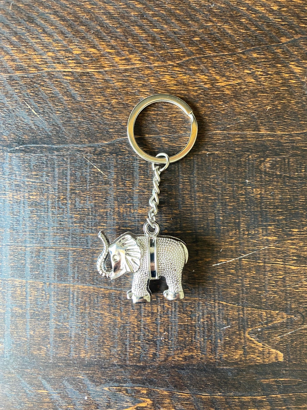 Lucky Elephant Keychain - Etsy