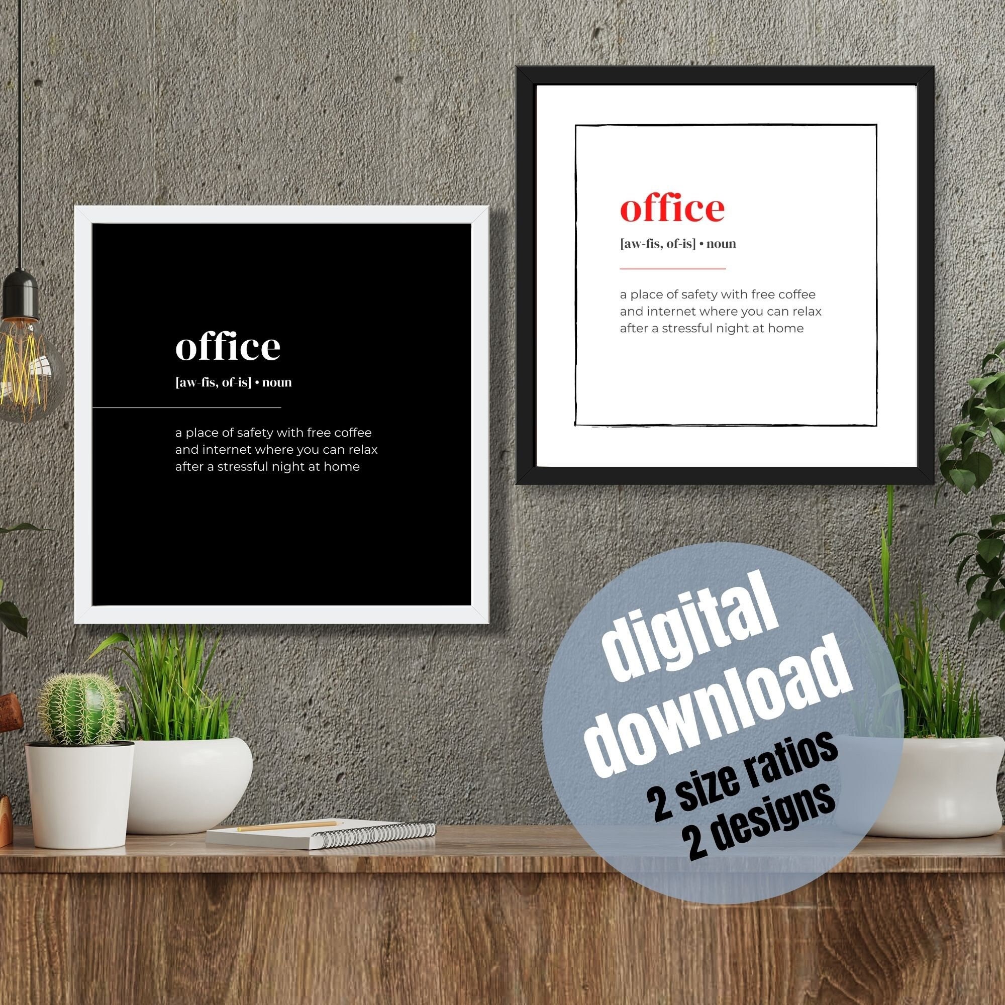 Prints Boss Funny Work Dictionary Definition Digital Download Print