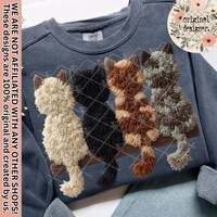 Funny Cat "meawoo" PNG - Sketch Style T-shirt Design (digital Download ...