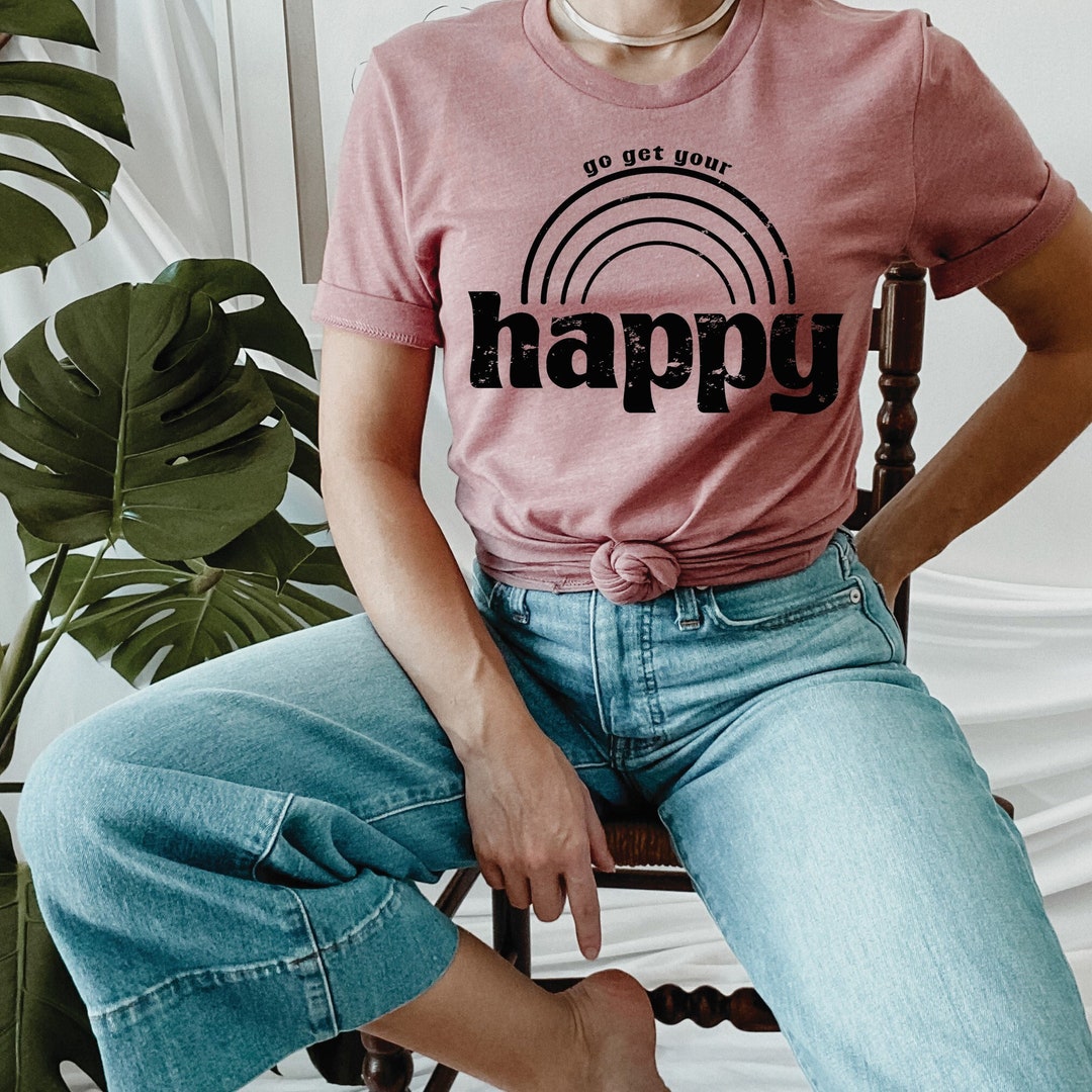 Go Get Your Happy Digital Download SVG & PNG - Etsy Australia