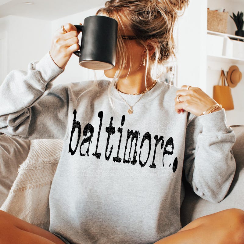 Baltimore Typography - Etsy
