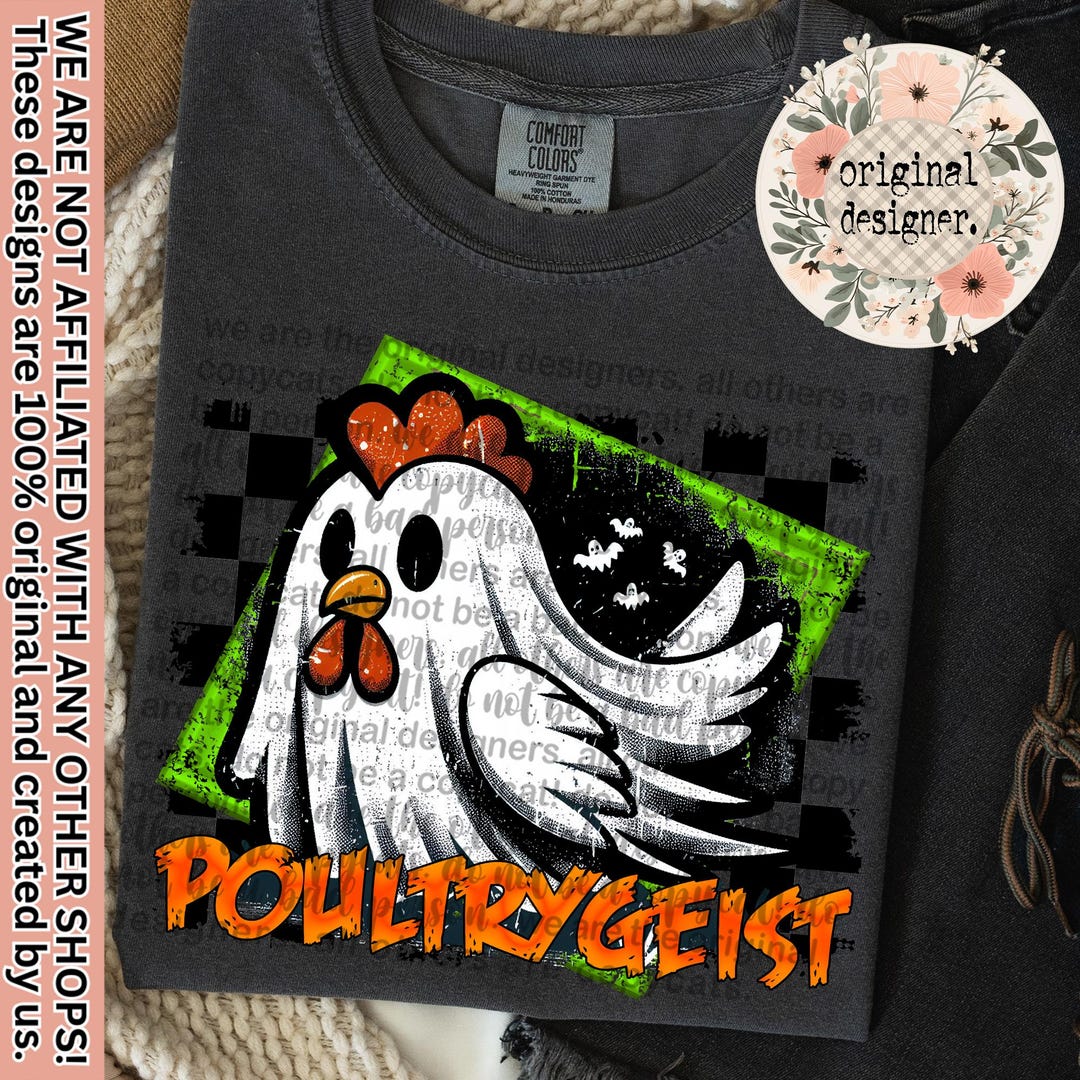 Poultrygeist Chicken Design | Digital Download | PNG File | Fall ...