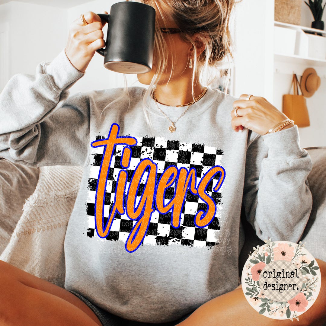 Custom Grunge Checker MASCOT/TEAM Design | Digital Download | PNG File ...