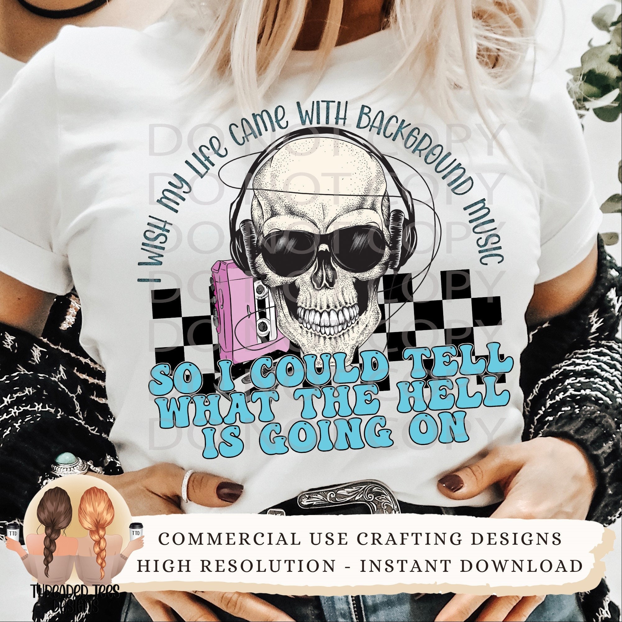 Background Music Digital Download PNG File Commercial Use Sublimation ...