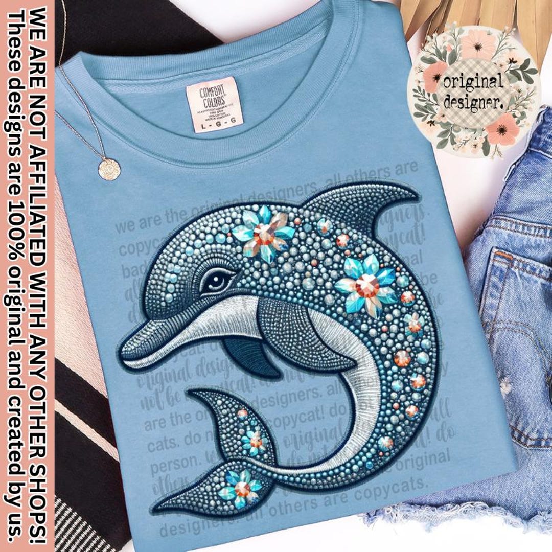 Sparkly Dolphin Design | Digital Download | PNG File | Mascot | Team ...