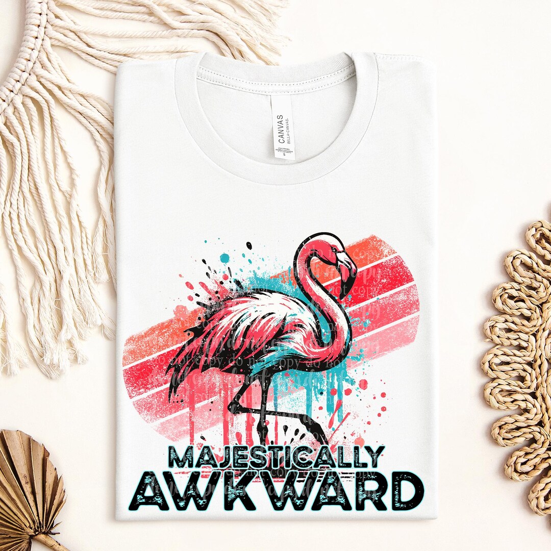 Majestically Awkward Retro Animal Design | Digital Download | PNG File ...
