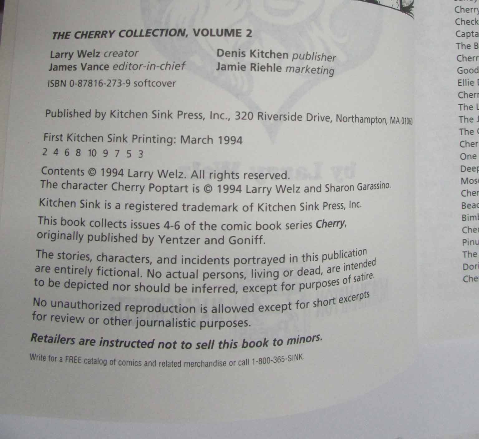 Cherry Poptart CHERRY COLLECTION Graphic Novel Set of 3 - Etsy