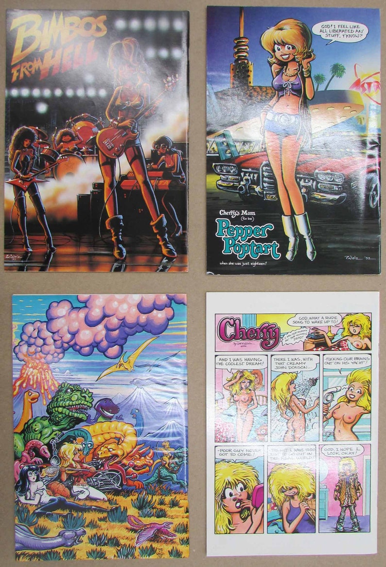 Cherry Poptart Comic Set - Etsy