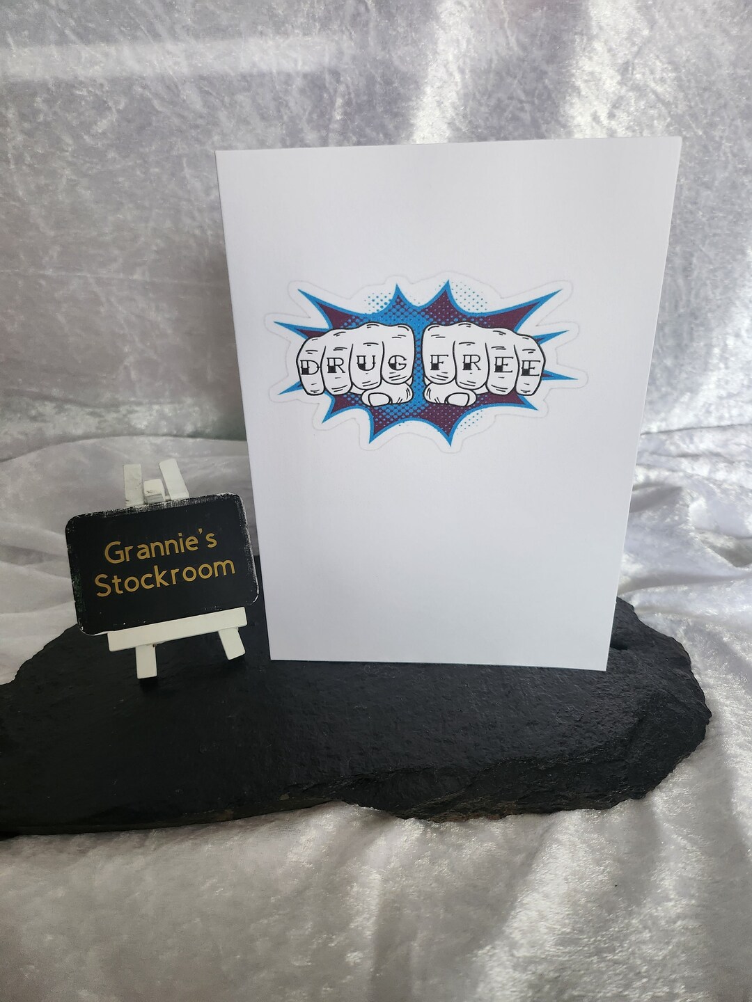 Handmade Sobriety Anniversary Card: Narcotics Anonymous Recovery Gift ...