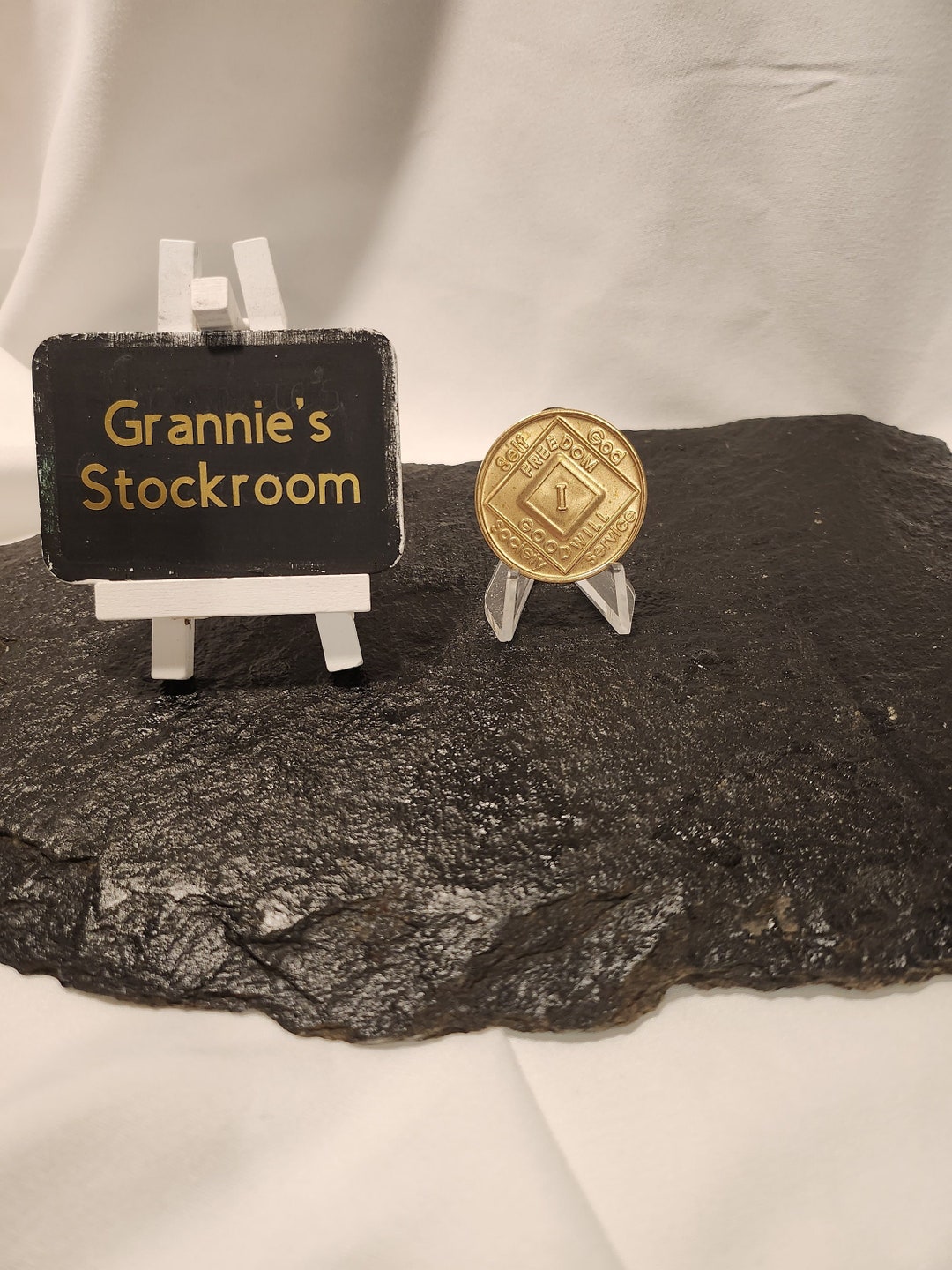 1 Year NA Medallion Bronze Narcotics Anonymous Clean Time Chip - Etsy