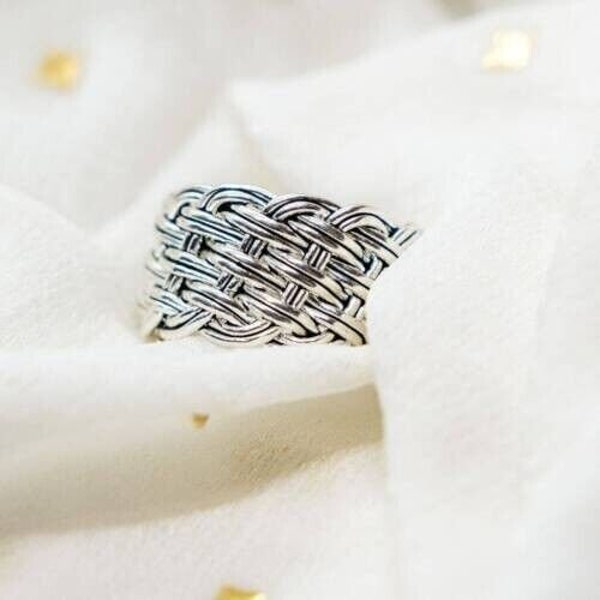 Braided Ring - Etsy