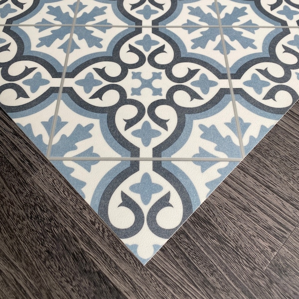 Decorative Vinyl Kitchen Floor Mat - Etsy