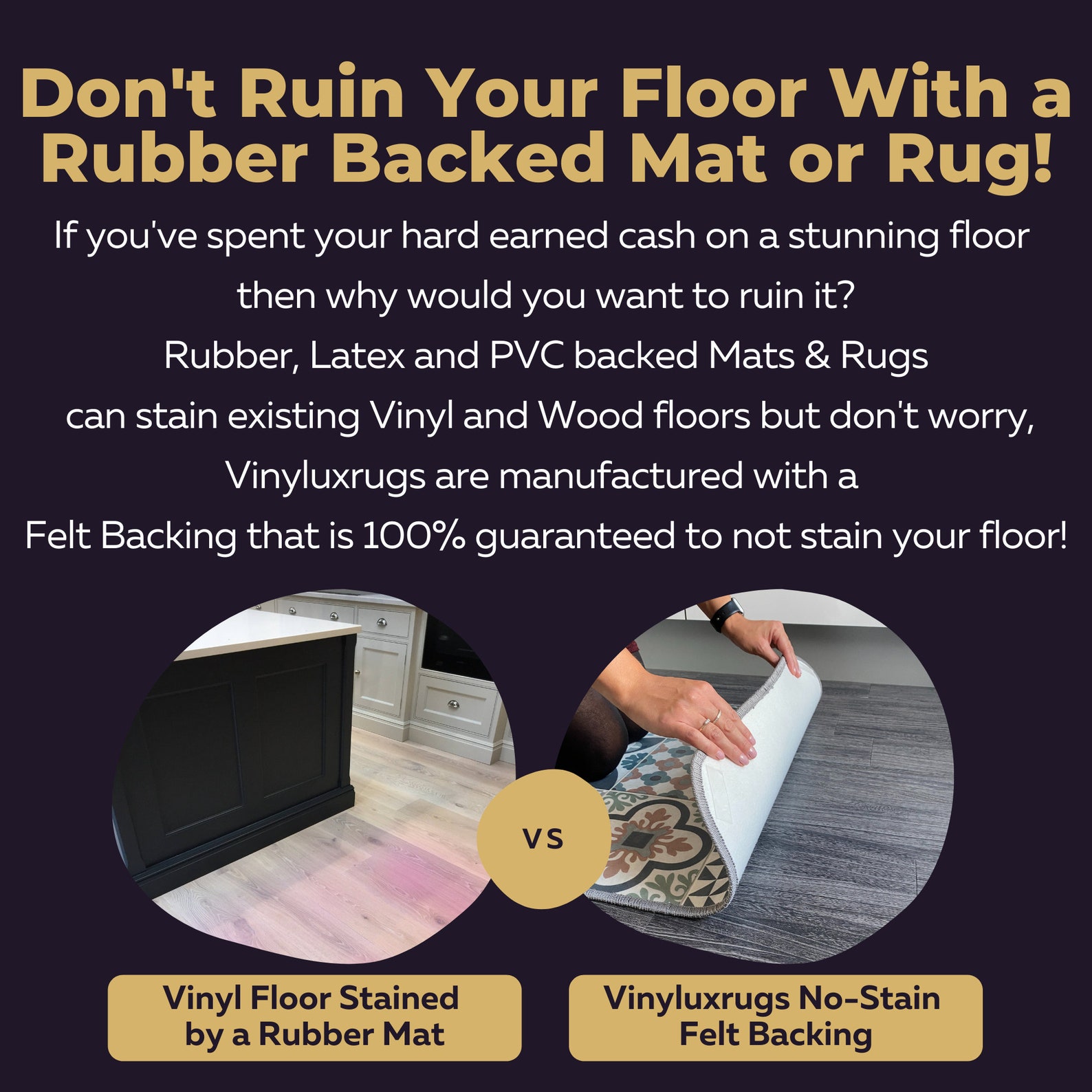 Kitchen Runner Mat in Moroccan Tile Design, Linoleum Floor Mat ...
