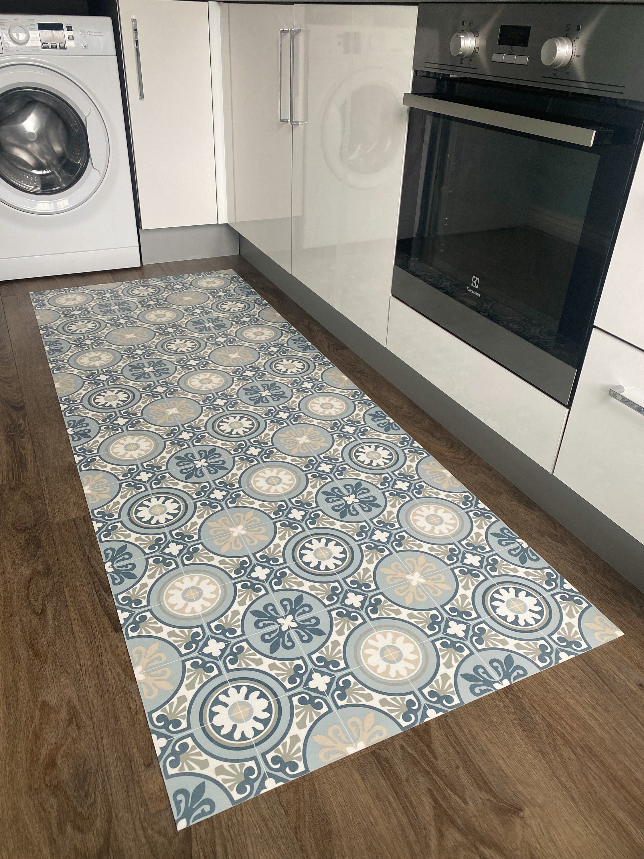 Vinyl Rug Kitchen Gray Tones And Yellow Tile Mat 58 OFF vinyl-rug-kitchen-gray-tones-and-yellow-tile-mat-58-off