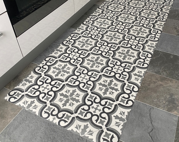 PVC Floor Runner, PVC Kitchen Mat,vinyl Kitchen Mat, Modern Kitchen ...