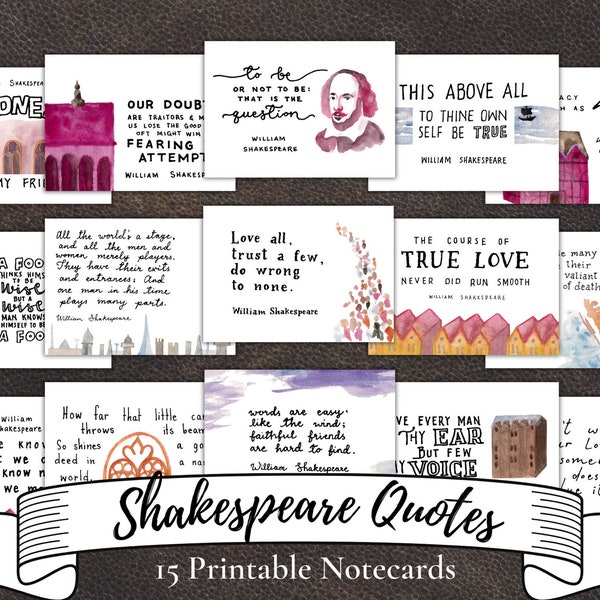 Shakespeare Quote - Etsy