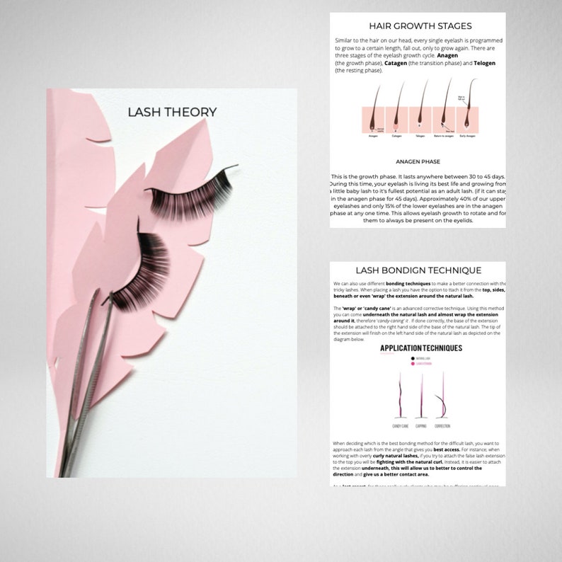 2024 Eyelash Extension Training Manual for Classic, Hybrid, Volume and ...