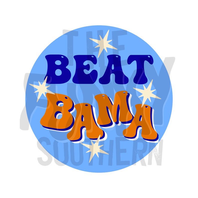 BEAT BAMA Blue and Orange Digital Download | Florida Gators Digital ...