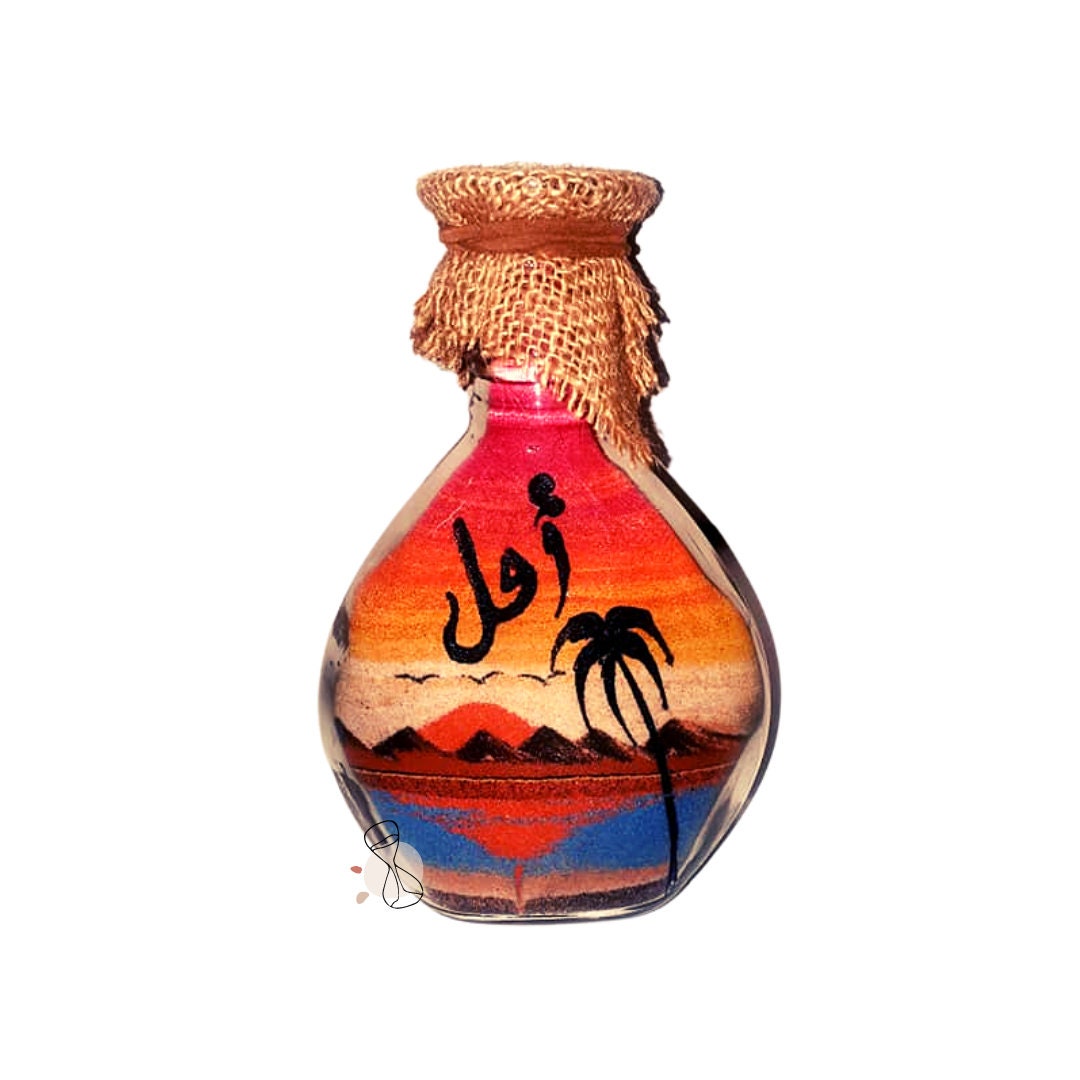 Personalized Colored Sand Art Glass Bottle Vase Great - Etsy