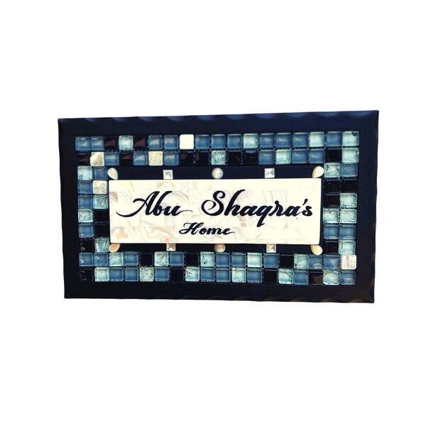 Mosaic Name Sign - Etsy