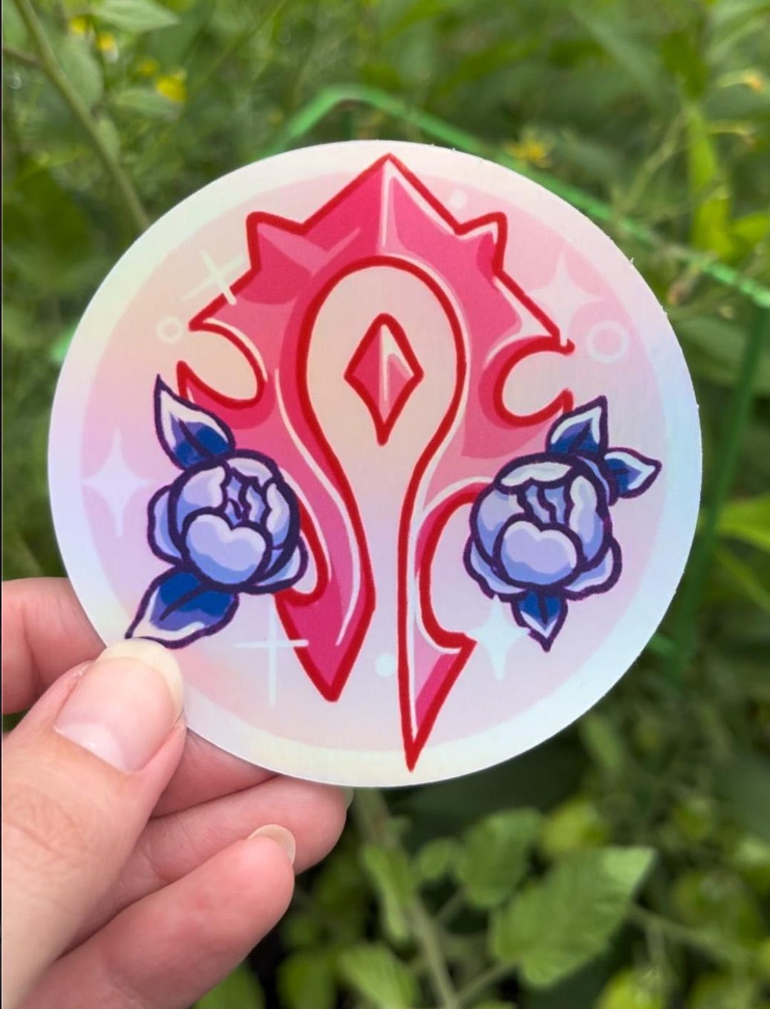 Holographic Kawaii Horde | Vinyl Sticker | World of Warcraft Faction ...