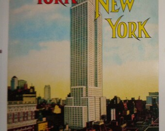 New York Window Poster - Etsy