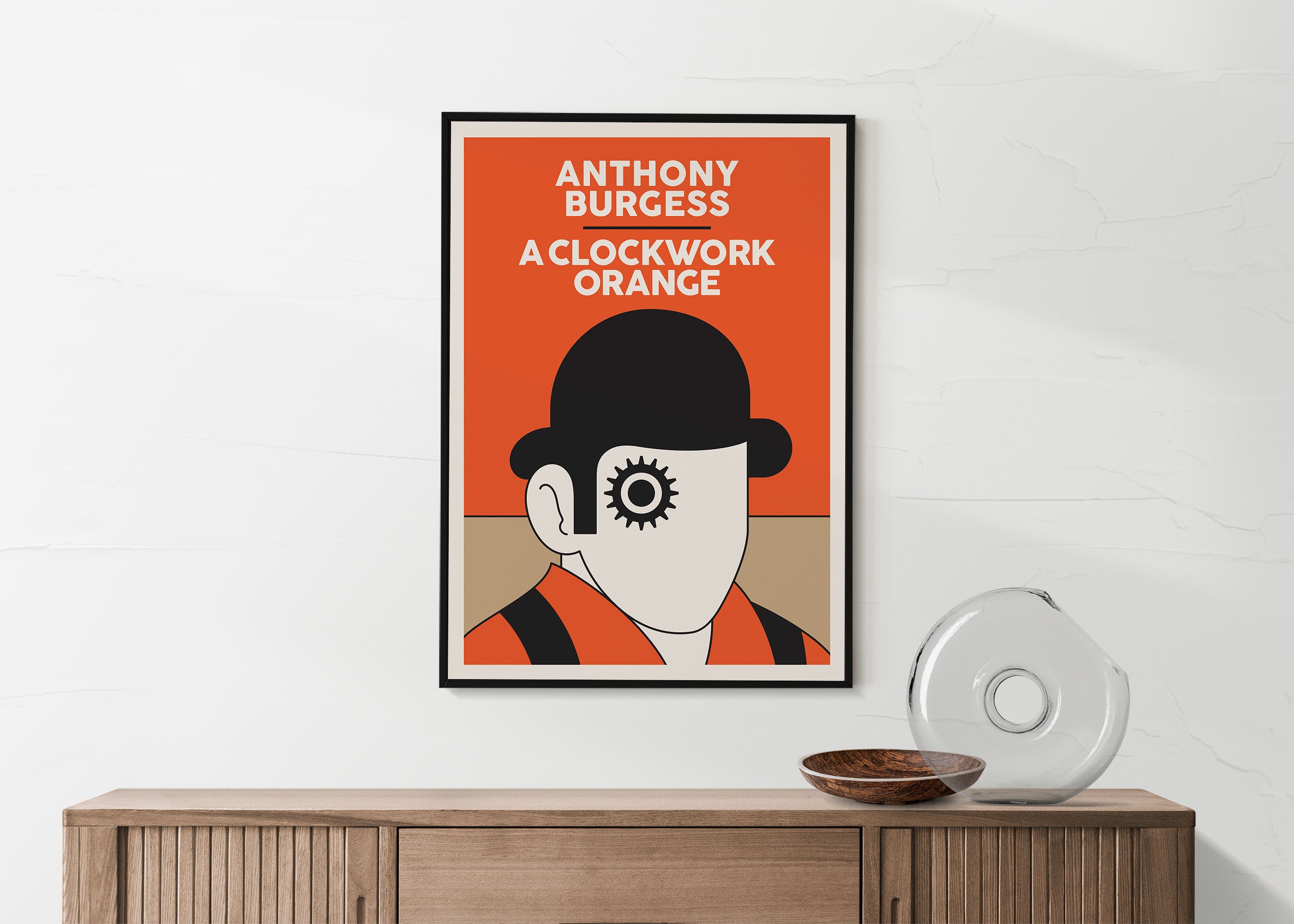 A Clockwork Orange Minimalist Poster