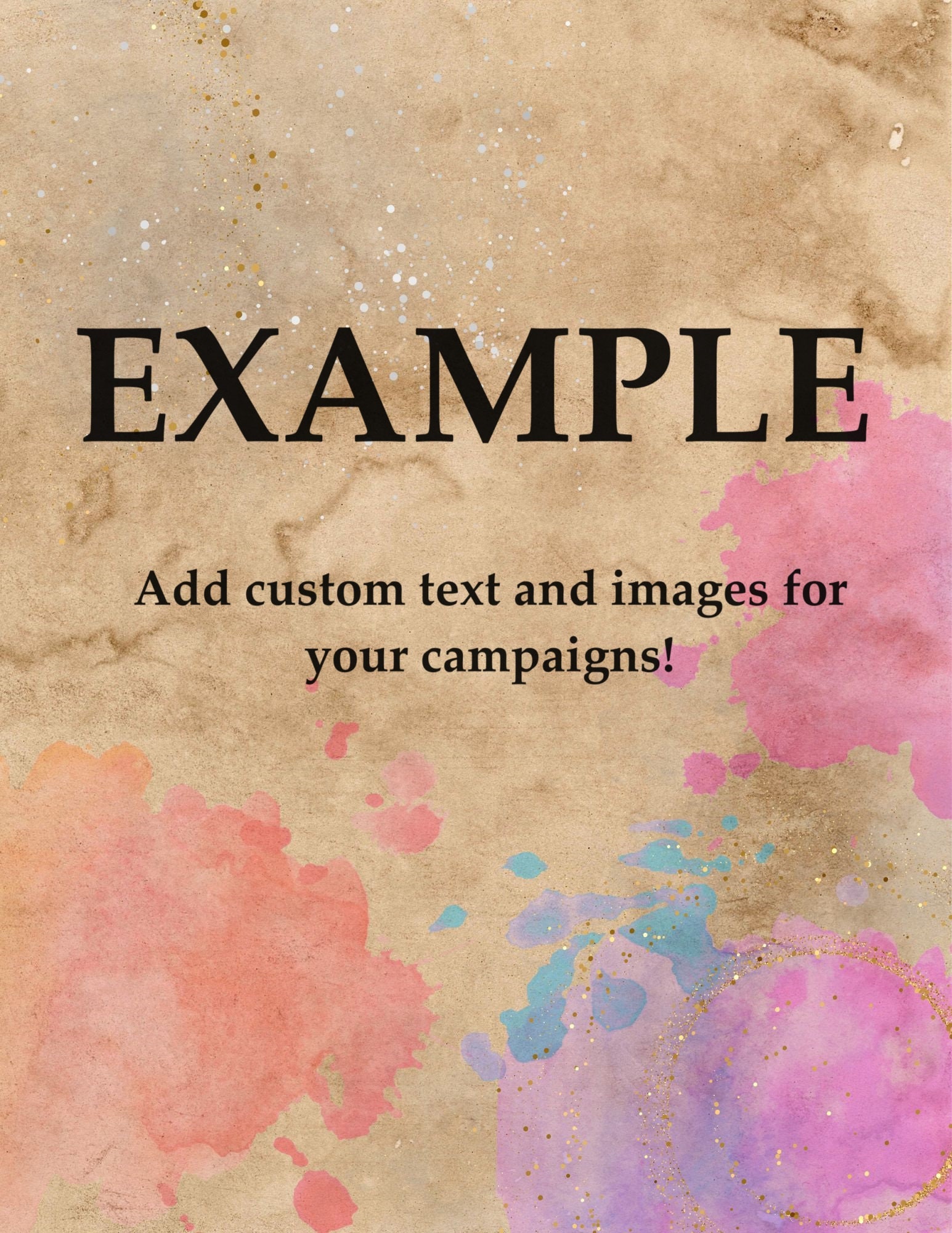 Blank Parchment Props Handouts Customizable Art for D&D Pathfinder ...