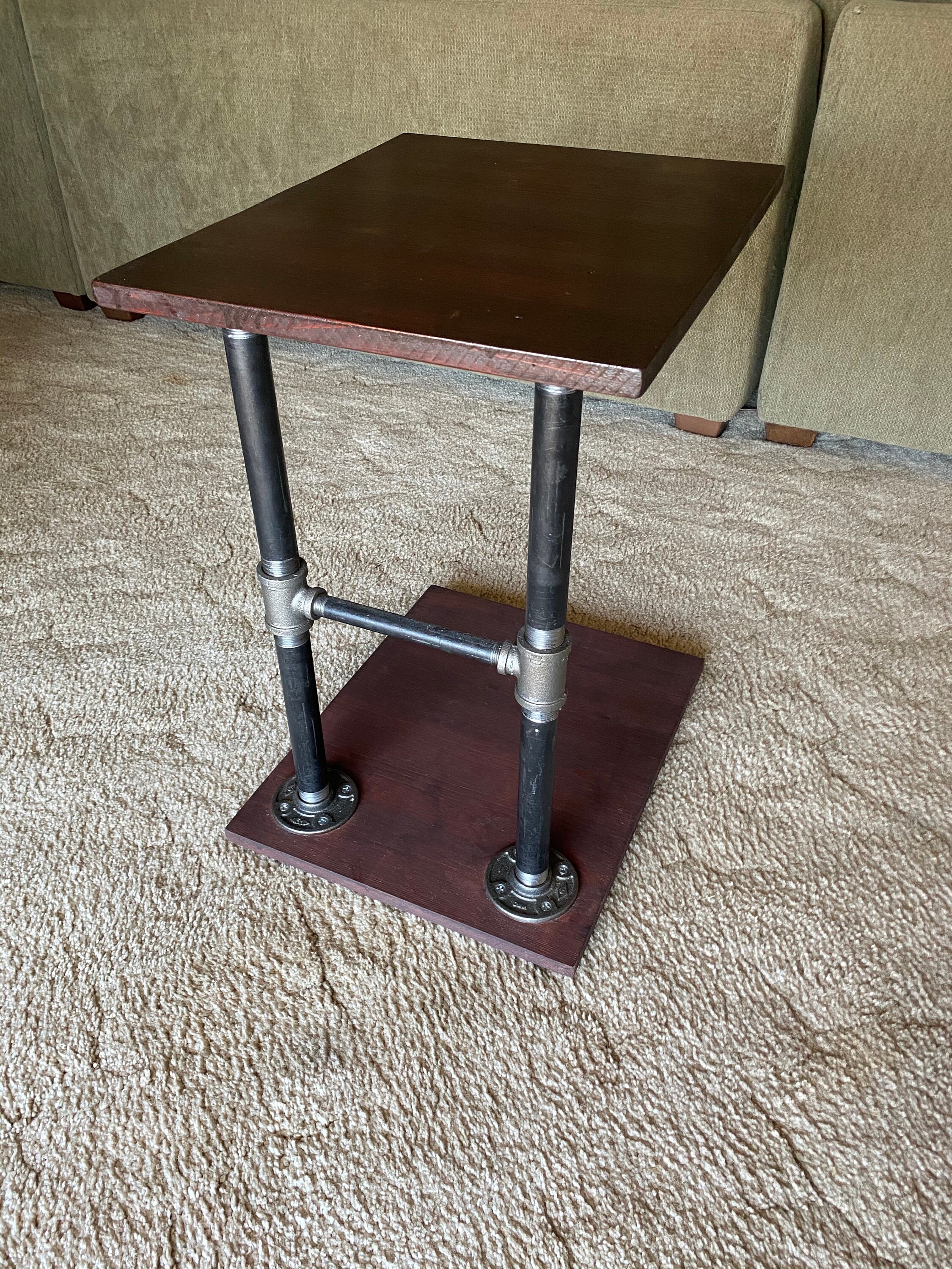 Industrial Pipe C-table / Side Table - Etsy