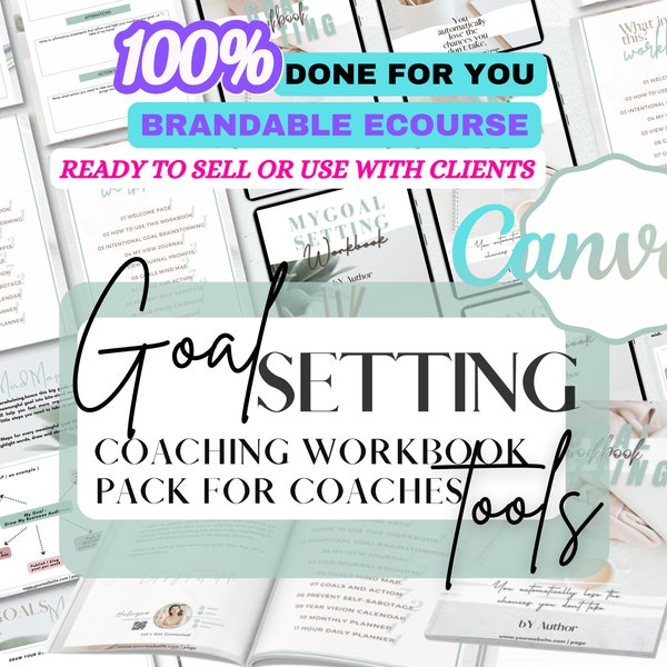 Goal Setting Ebook Template - Etsy Goal Setting Ebook Template - Etsy