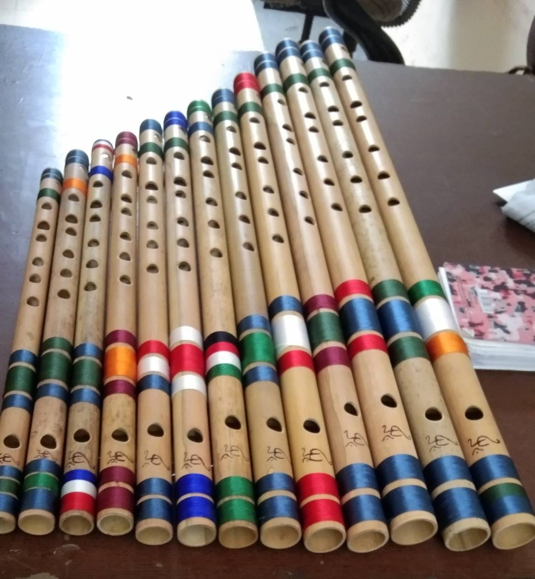 Flutes, Bansuri Set 13ps From F Natural Bass to F Medium Scale 440hz ...