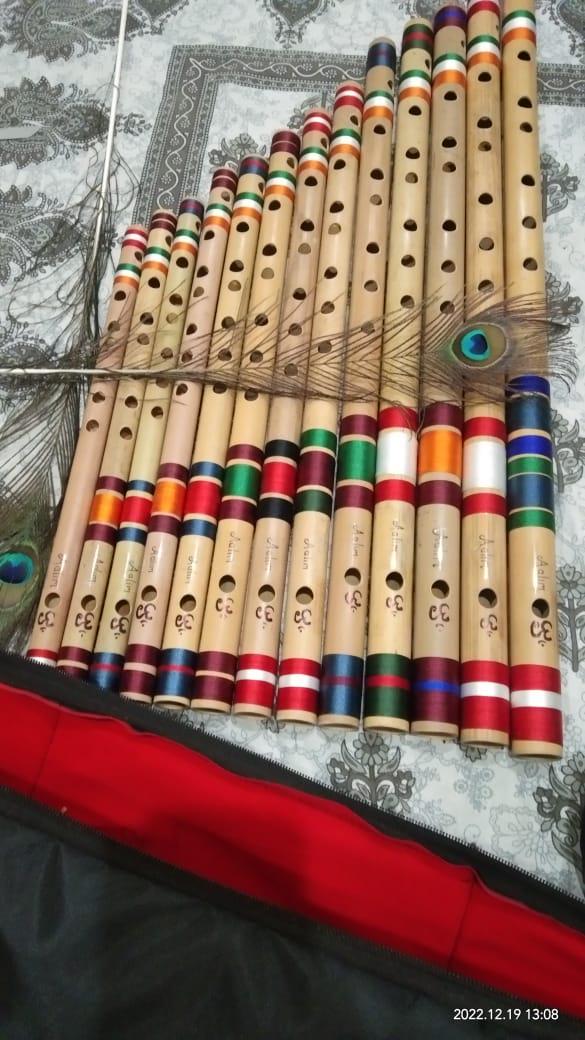 Flutes, Bansuri Set 13ps From F Natural Bass to F Medium Scale 440hz ...