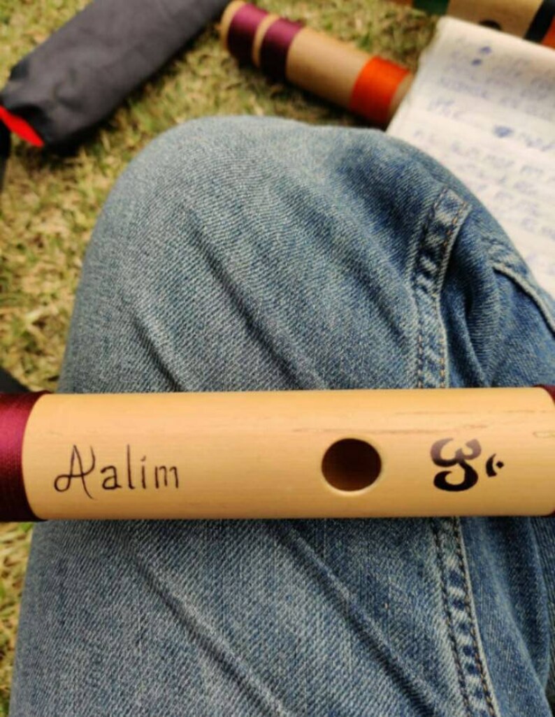 E, Yoga Natural Base Flute With Scale: 432hz. Professional Sound Like ...