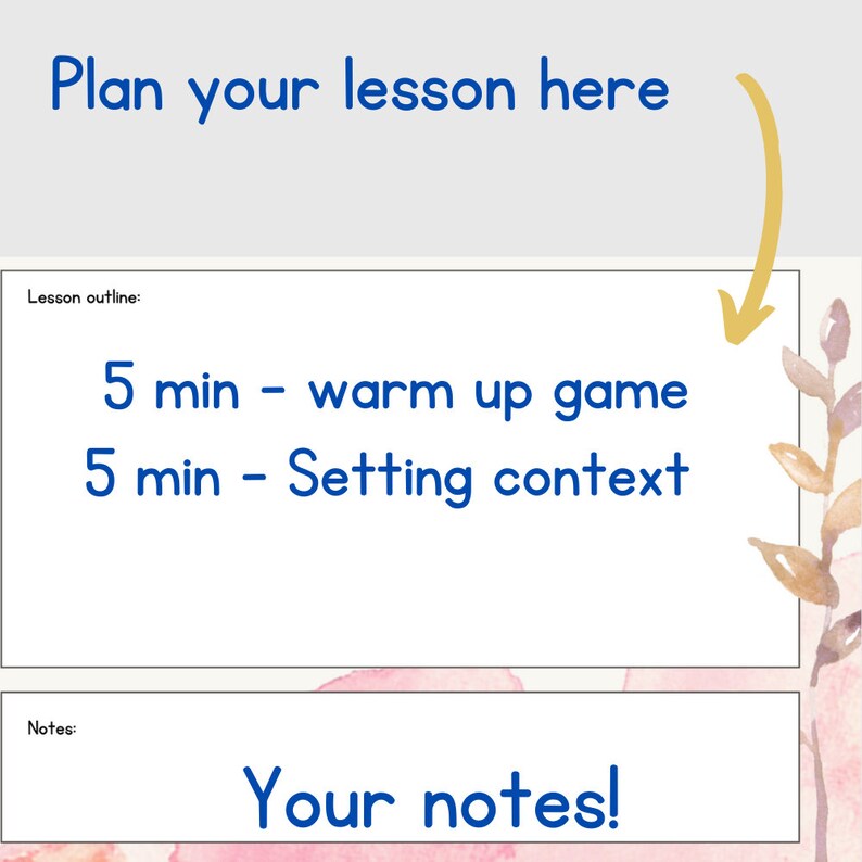 Lesson Planner for Teachers, Homeschool Planner, Lesson Plan Template ...
